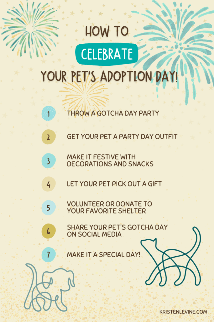 How to Celebrate Your Pet’s Adoption Day