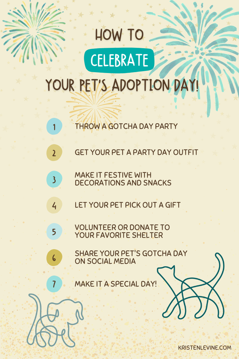 How to Celebrate Your Pet’s Adoption Day